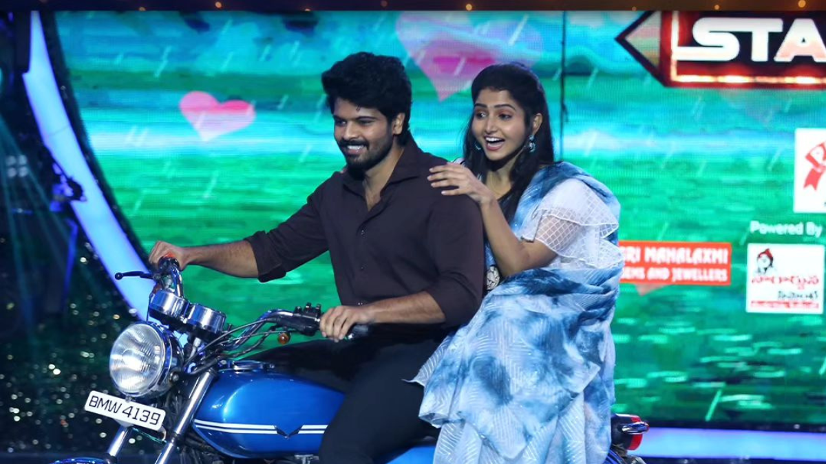 Brahmamudi Deepika Rangaraju: కీరవాణి చిన్న కొడుకు బండిపై బ్రహ్మముడి ...