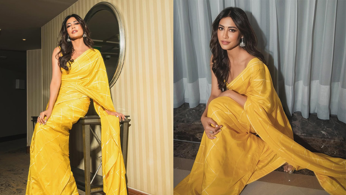 Chitrangada Singh Shines in a Yellow Saree In Her Recent Photoshoot ...