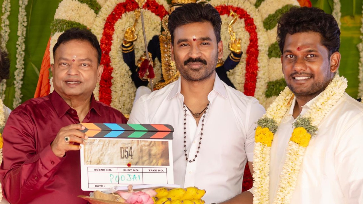 Dhanush’s New Film D54 Officially Launched With Pooja | D54: Dhanush ...