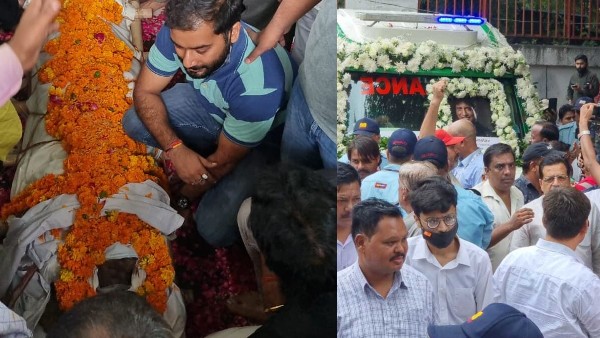 Final Journey of Comedian Raju Srivastava In Delhi - Filmibeat