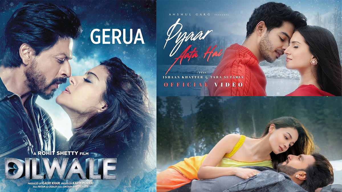 From Ishaan Khatter's Pyaar Aata Hai to SRK's Humko Hamise Churalo ...