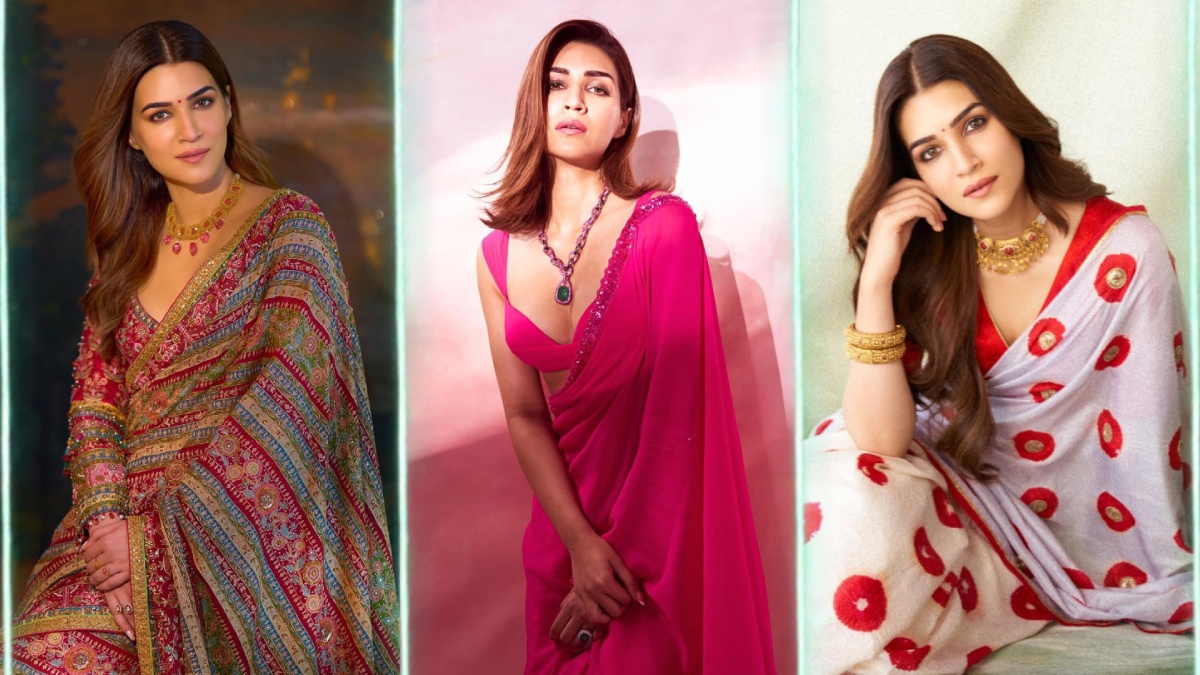 Kriti Sanon's Top 10 Saree Looks of the Season | Saree Elegance ...