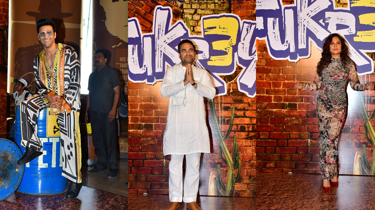 Fukrey 3 Trailer Launch: 'Fukrey 3' Trailer Unveiled; Cast Shines at ...