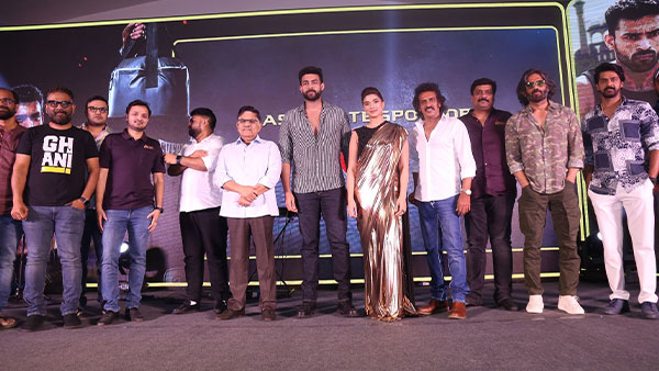 Ghani Pre-Release Launch Event Photos - Filmibeat