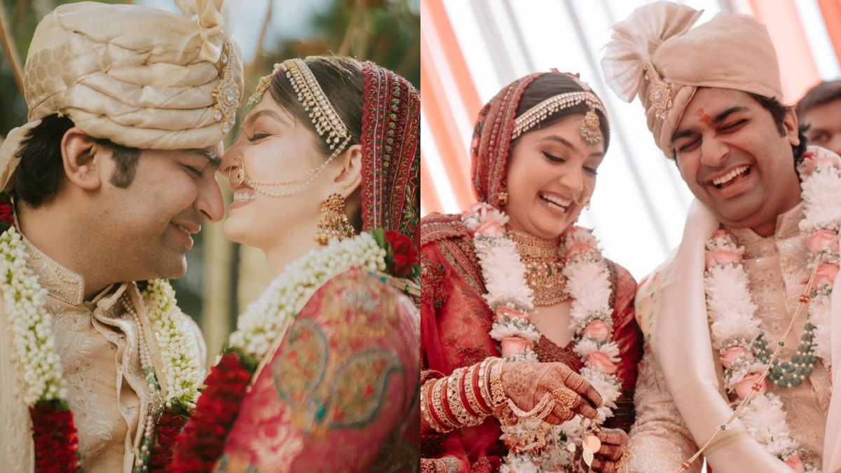 Gujarati Cinema Fame Puja Joshi And Malhar Thakkar's Grand Wedding; See ...