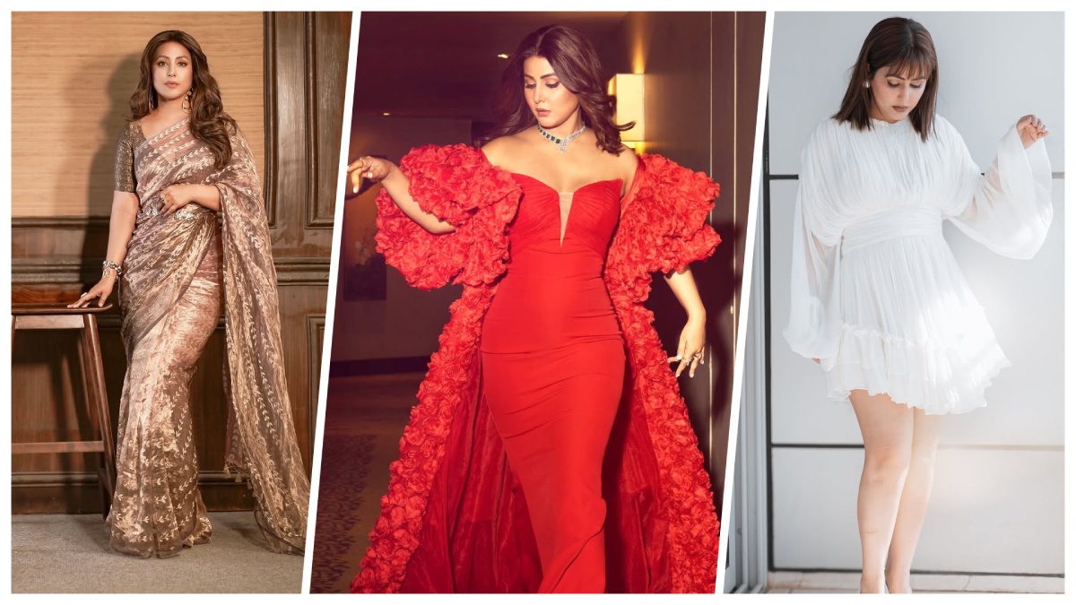 Hina Khan’s Best Looks: Sarees, Gowns & Stunning Western Styles | Hina ...