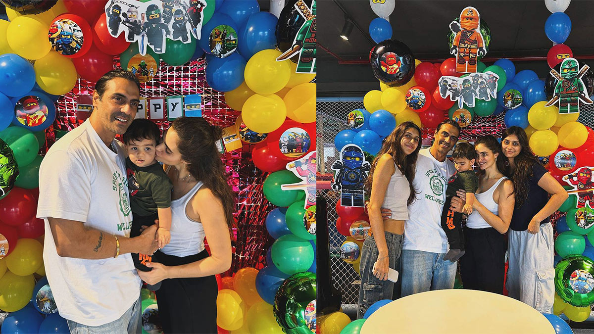 Arjun Rampal Sons Birthday Celebration | Arjun Rampal Family Photos ...