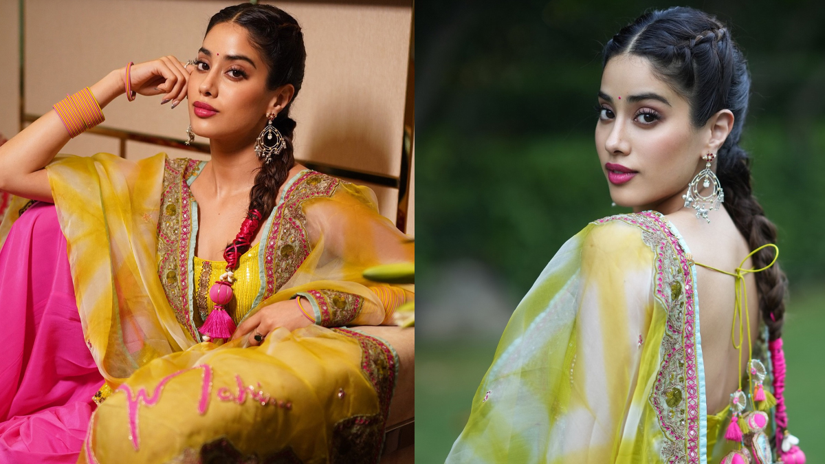 Janhvi Kapoor's Punjabi Kudi Look For Lohri: A Fusion Of Tradition And ...