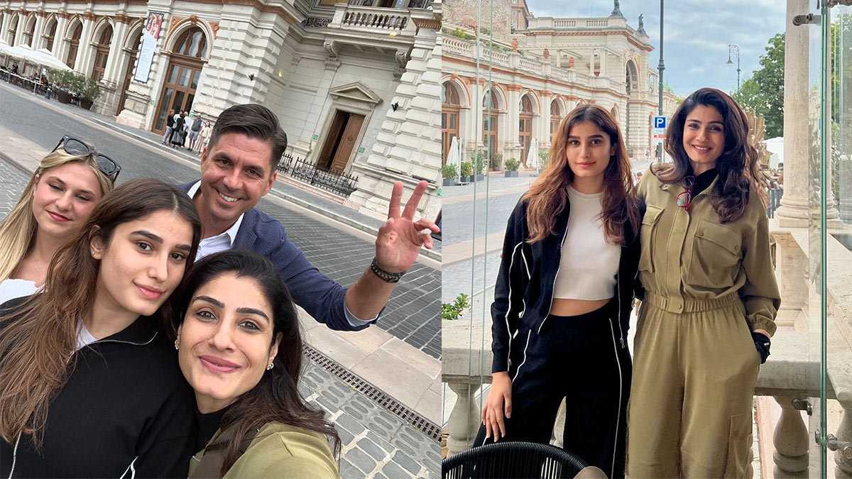 Raveena Tandon Budapest Vacation Photos | Raveena Tandon Instagram ...