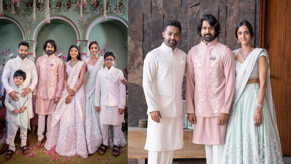 Narne Nithin Engagement : ఘనంగా ఎన్టీఆర్ బామ్మర్ది నిశ్చితార్థం ...