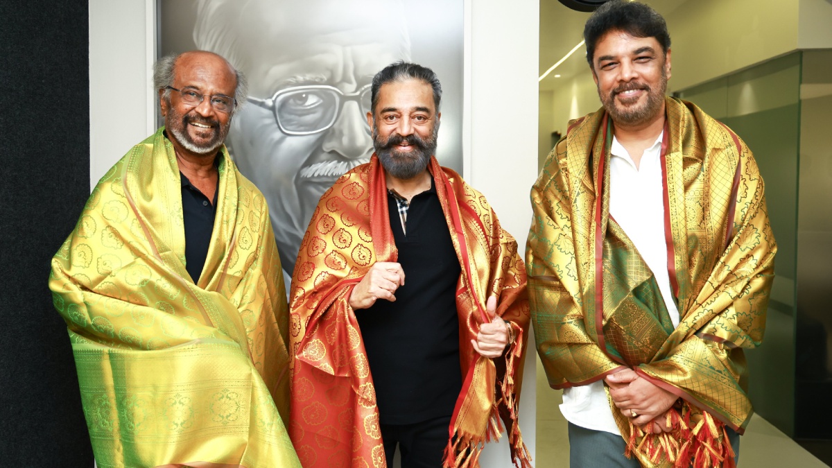 Rajinikanth–Kamal Haasan Film Thalaivar 174 x KH 238 Promo Update at 7: ...