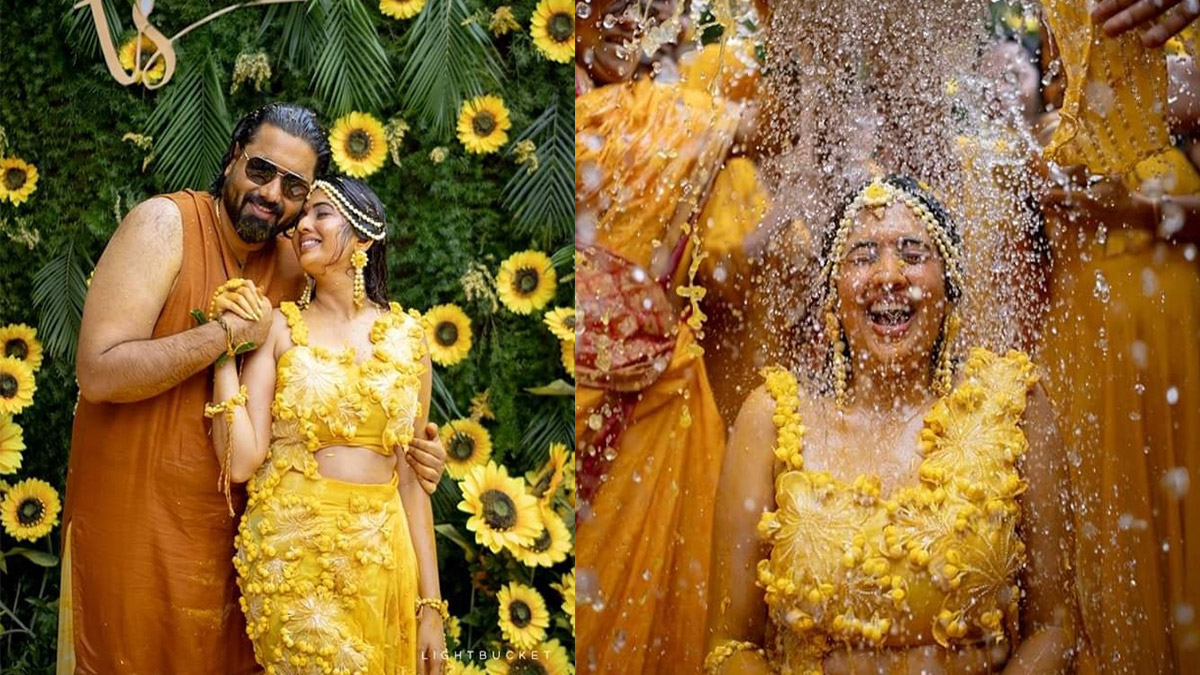 Tharun Sudhir and Sonal Monteiro Marriage Photos | Haldi Ceremony ...