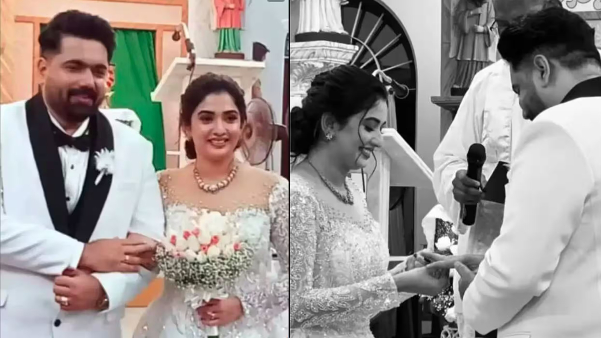 Tharun Sudhir And Sonal Monteiro Chruch Wedding Photos, Tharun Sudhir ...