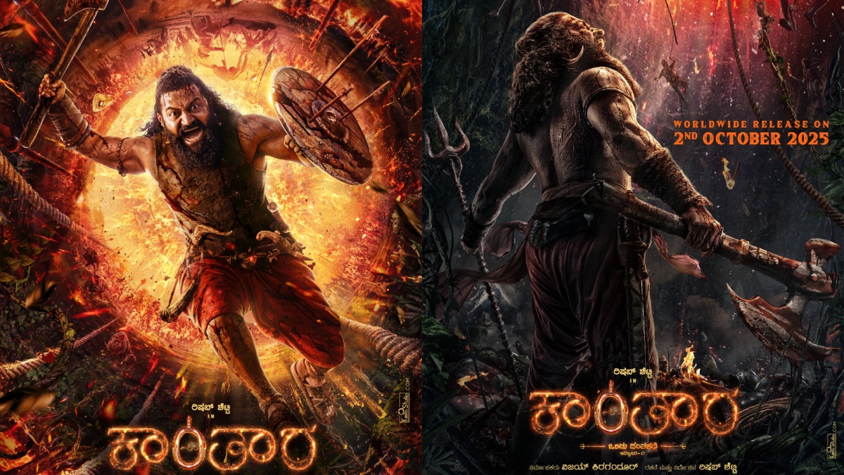 Kantara A Legend Chapter 1 Movie Poster & Photos | Kantara A Legend ...