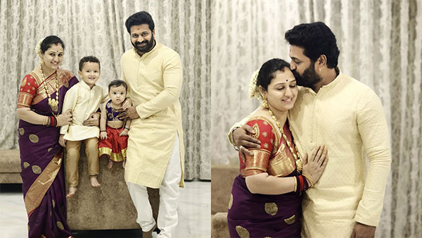 Kantara Fame Rishab Shetty and His Family Photos - Filmibeat