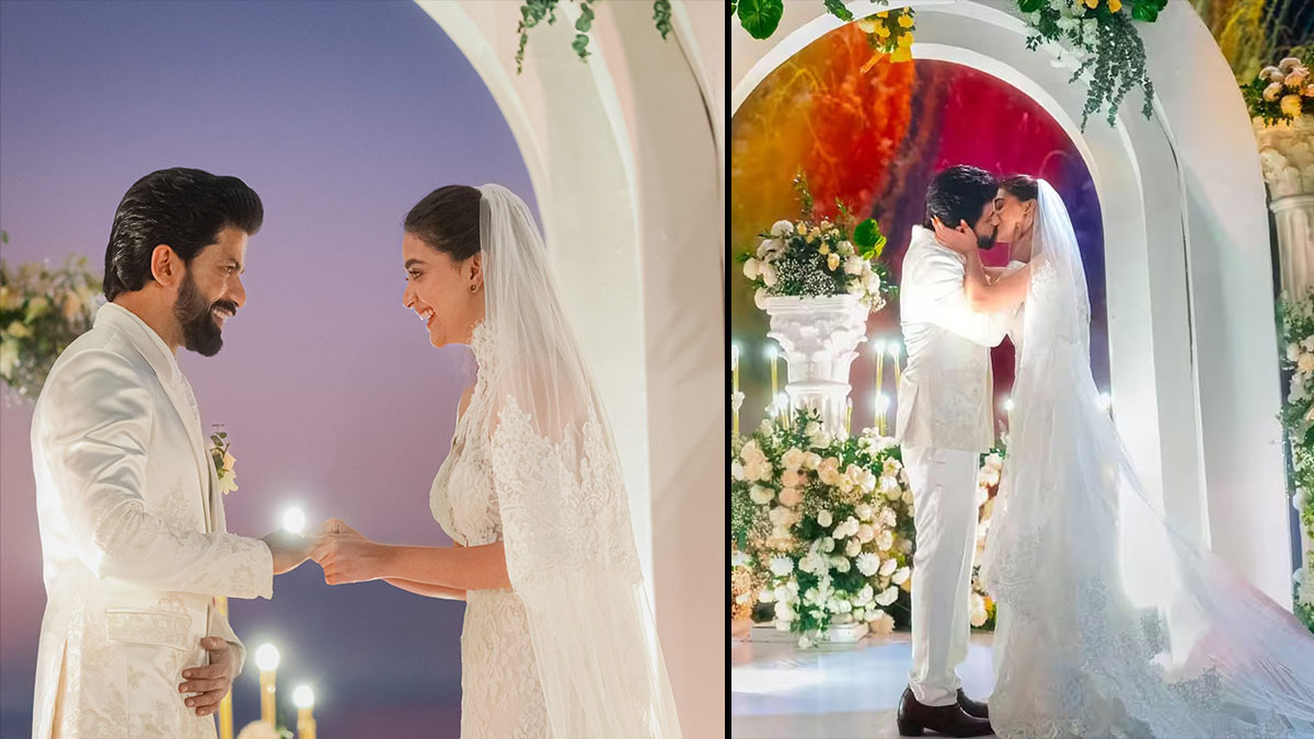 Keerthy Suresh and Antony Thattil's Beautiful Christian Wedding Celebration - Filmibeat