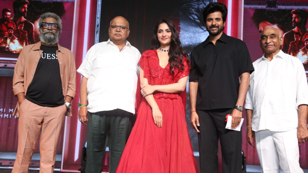 Madharaasi Pre-Release Event Stills | Sivakarthikeyan & Rukmini Vasanth | Madharaasi Movie Pre ...