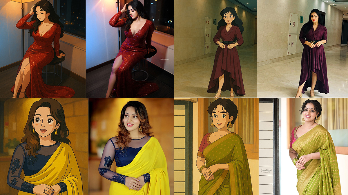 Malavika C Menon’s Ghibli-Inspired Photoshoot: A Magical Blend of ...