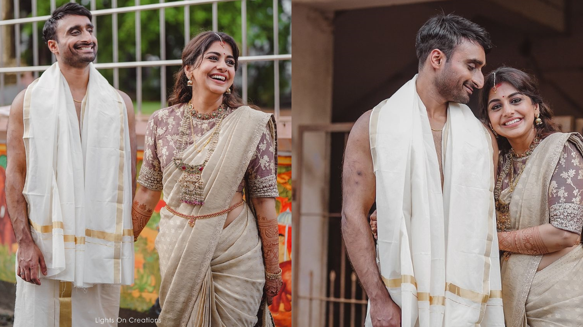 Meera Nandan Sreeju Wedding First Pics Out | Meera Nandan Ties The Knot ...