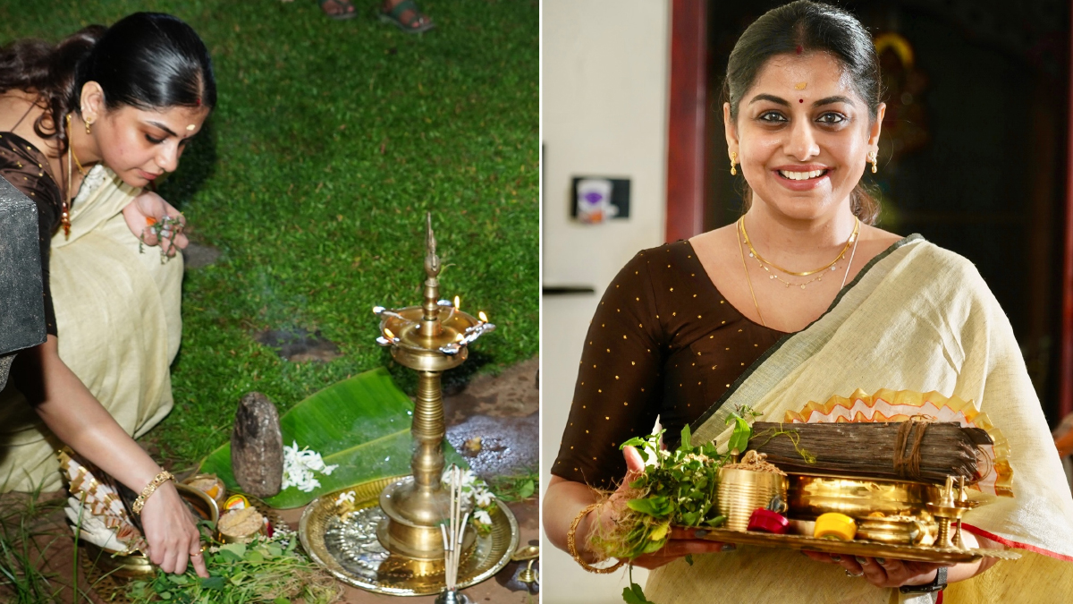 Meera Nandan's First Thiruvathira Celebration: Poothiruvathira In Kerala - Filmibeat