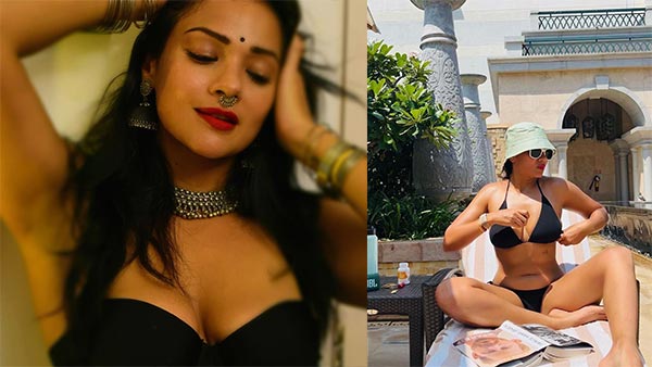 Meghna Gupta Raises The Temperature Of Netizens In Her Black Bikini Outfit - Filmibeat