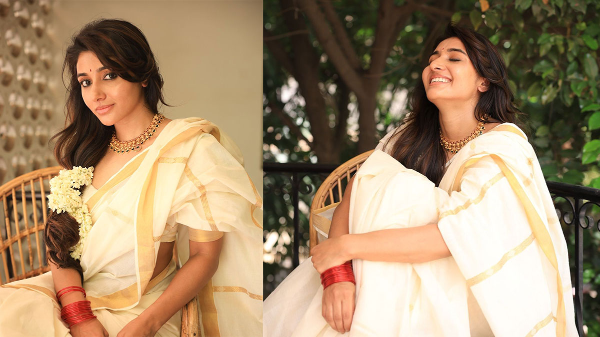 Mirnaa Menon’s Onam Special Photoshoot: A Celebration of Tradition and ...