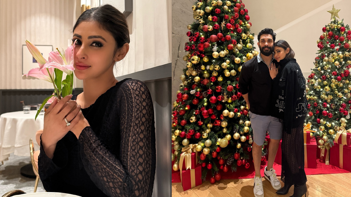 Mouni Roy And Suraj Nambiar's Heartwarming Christmas Celebration 2024 ...