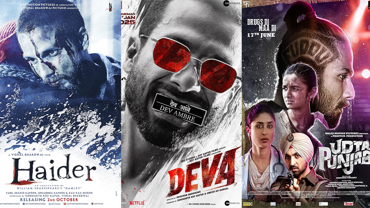 Must-Watch Shahid Kapoor Movies On OTT Platforms Ahead Of "Deva" Release - Filmibeat
