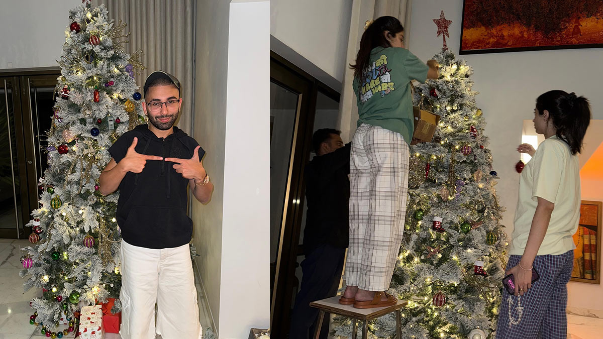 Orhan Awatramani Kicks Off Festive Season With Christmas Preparations ...