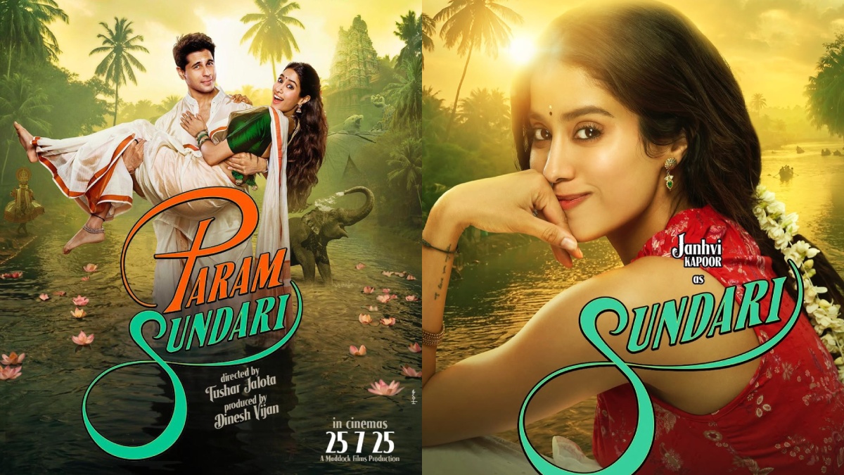 Param Sundari Movie Poster & Photos | Param Sundari Movie Location Pics ...