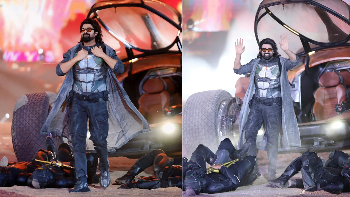 Prabhas Unveils Sci-Fi Vehicle Bujji for Kalki 2898 AD at Grand ...