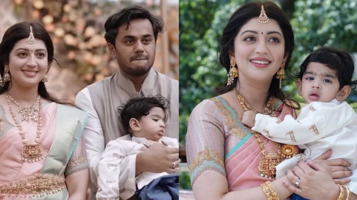 Pranitha Subhash Celebrates Son's Naming Ceremony In Bangalore - Filmibeat