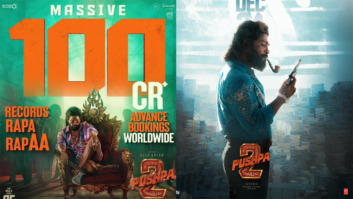 Pushpa 2: The Rule Shatters Records with ₹100 Crore in Advance Bookings ...