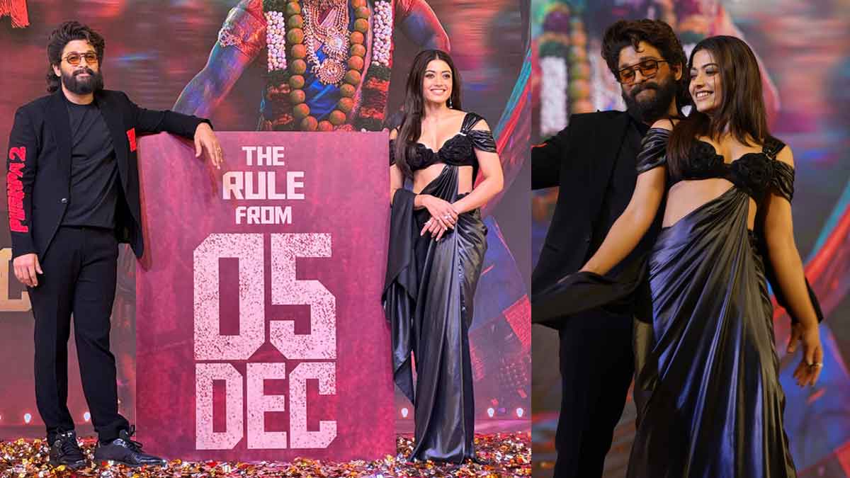 Pushpa And Srivalli Groove Together In Mumbai For Pushpa 2 Promotion ...