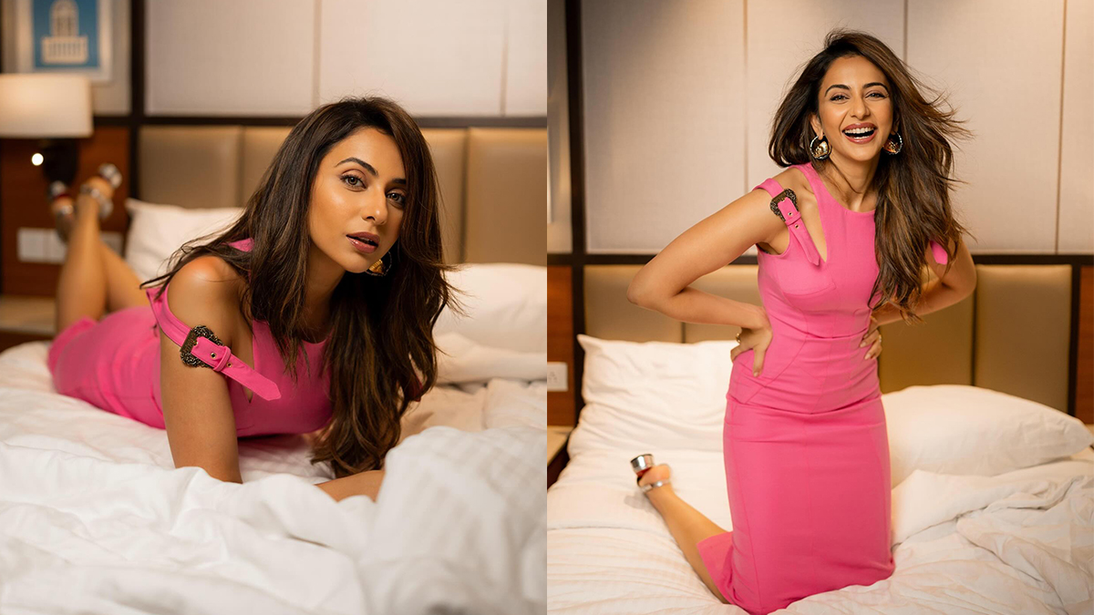 Rakul Preet's Pink Perfection, A Look That Stole The Spotlight - Filmibeat