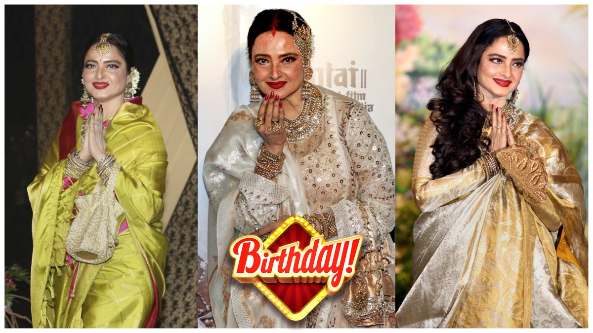Rekha Birthday Special: The Queen of Grace and Grit | Rekha’s Life Journey: From Heartbreak to ...