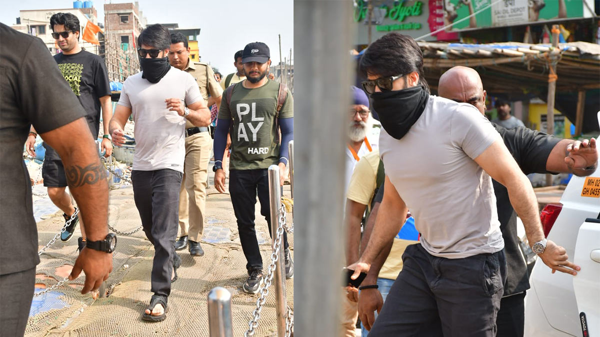 Rocking Star Yash Spotted at Versova Jetty with Mask and Heavy Security ...