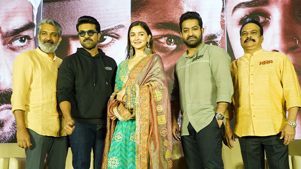 RRR Movie Press Meet - Filmibeat
