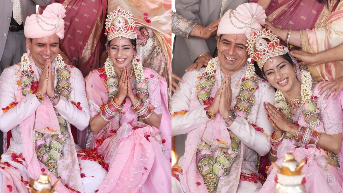 Sandeep Baswana & Ashlesha Sawant Marry After 23 Years | Inside Sandeep–Ashlesha’s Intimate ...