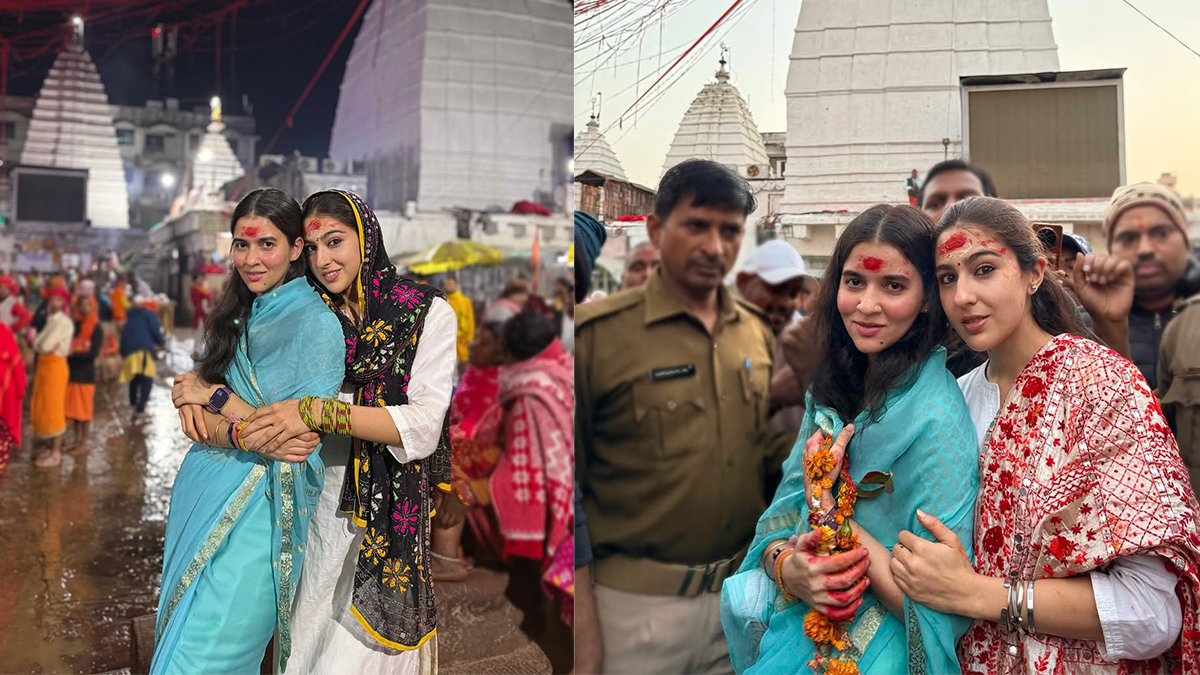 Sara Ali Khan Visits Baidyanath Jyotirling In Devghar, Jharkhand: A Spiritual Journey - Filmibeat