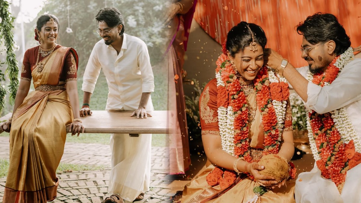 Roshni Haripriyan: பாரதி கண்ணாம்மா ரோஷ்னி ஹரிபிரியனின் கல்யாண போட்டோஸ் ...