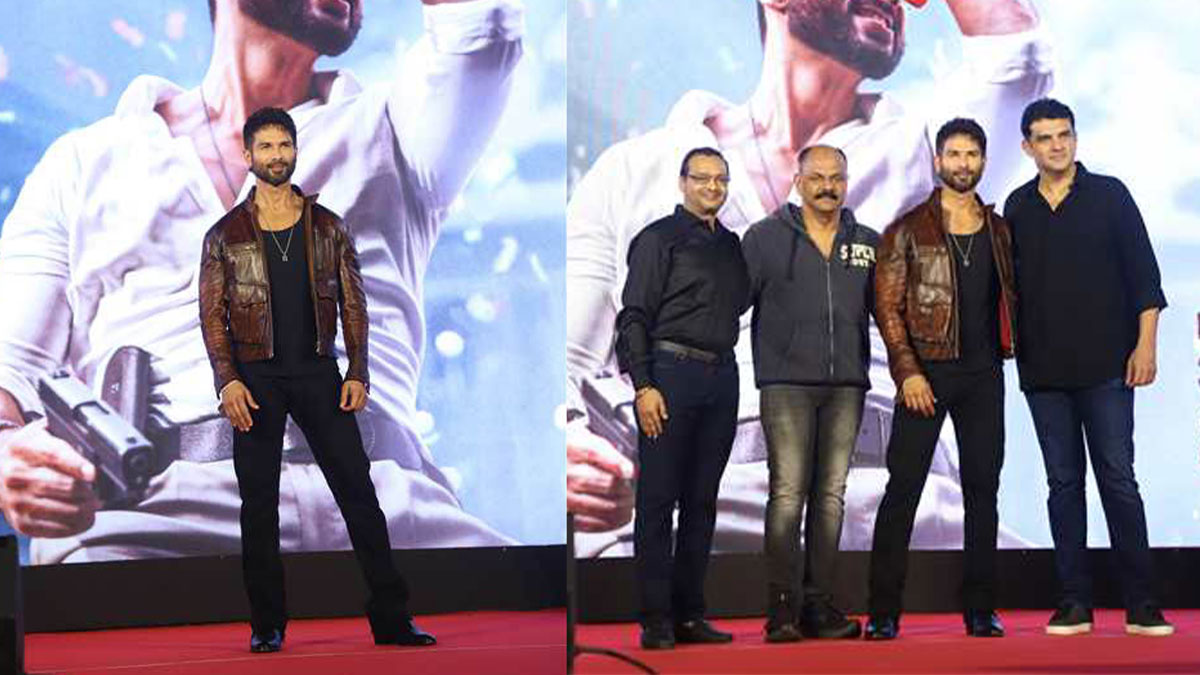 Shahid Kapoor Launches Deva Movie Trailer In Mumbai - Filmibeat