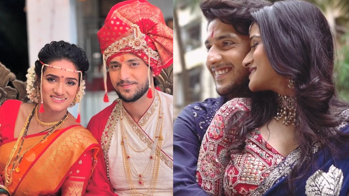Shaka Laka Boom Boom Actor Kinshuk Vaidya Marries Diiksha Nagpal In Traditional Maharashtrian ...