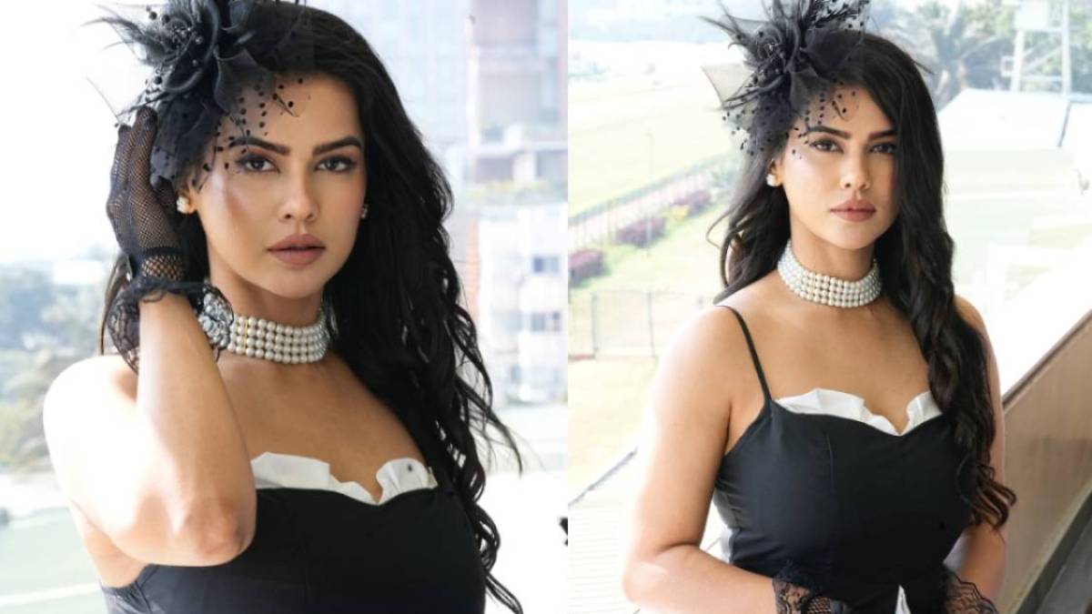 Sharmiela Mandre's Elegant Vintage-Inspired Photoshoot - Filmibeat