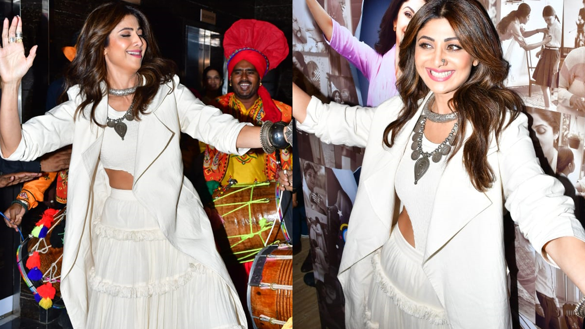 Shilpa Shetty at trailer launch of Sukhee - Filmibeat