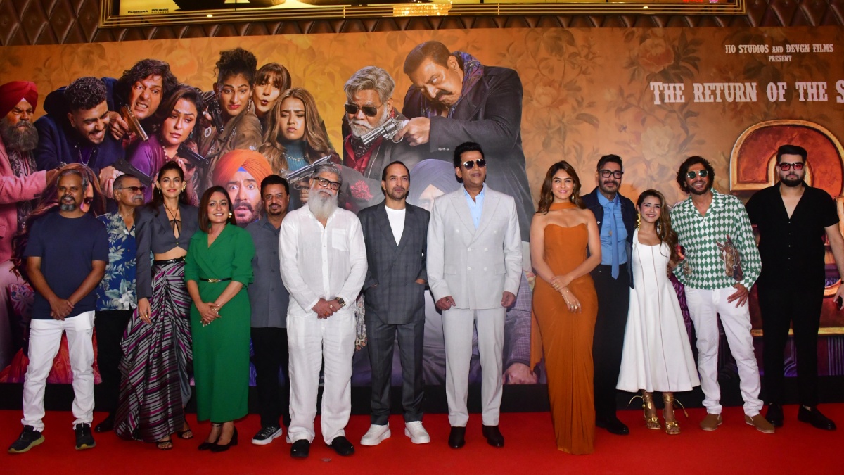 Ajay Devgn & Team Shine at Son Of Sardaar 2 Trailer Launch | Ravi ...