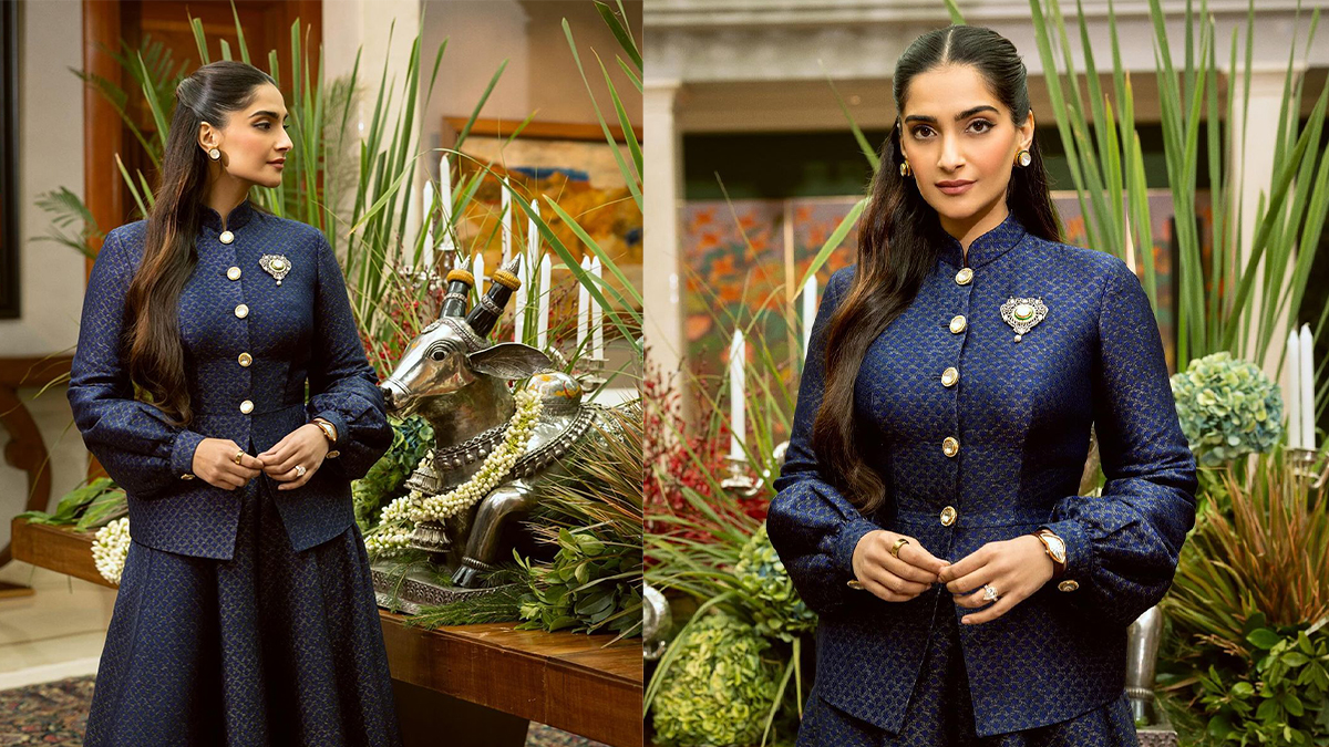 Sonam Kapoor’s Lavish India-Inspired Lunch Decor & Outfit Are All About ...