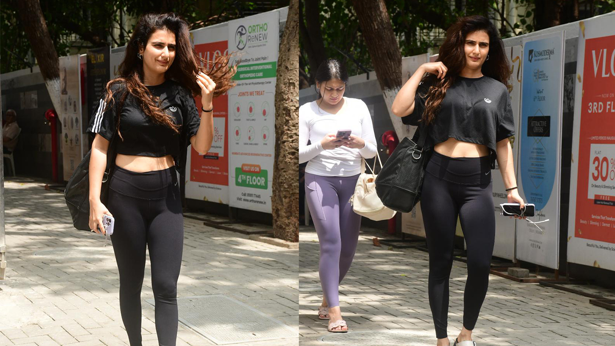 Spotted: Fatima Sana Shaikh Radiates Positivity After Gym Session In ...