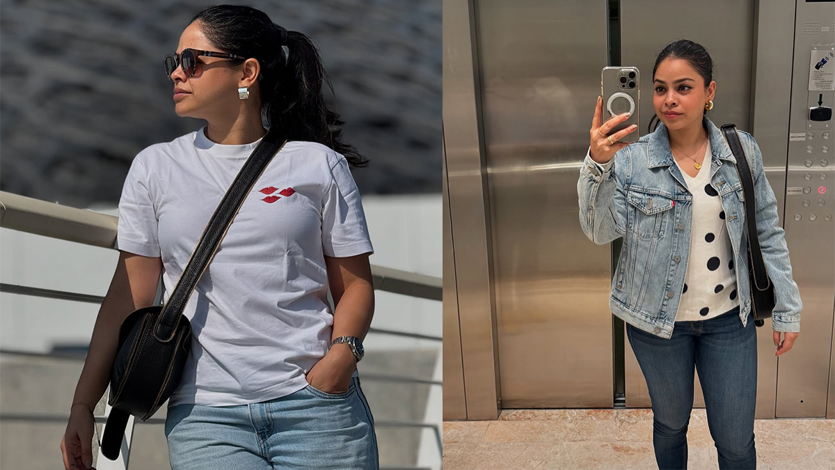 Sumona Chakravarti's Effortlessly Chic Look on the Streets of Abu Dhabi ...
