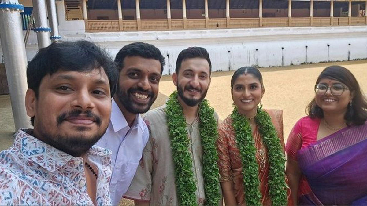 Sushin Shyam and Uthara Krishnan Tie the Knot | Sushin Shyam and Uthara ...